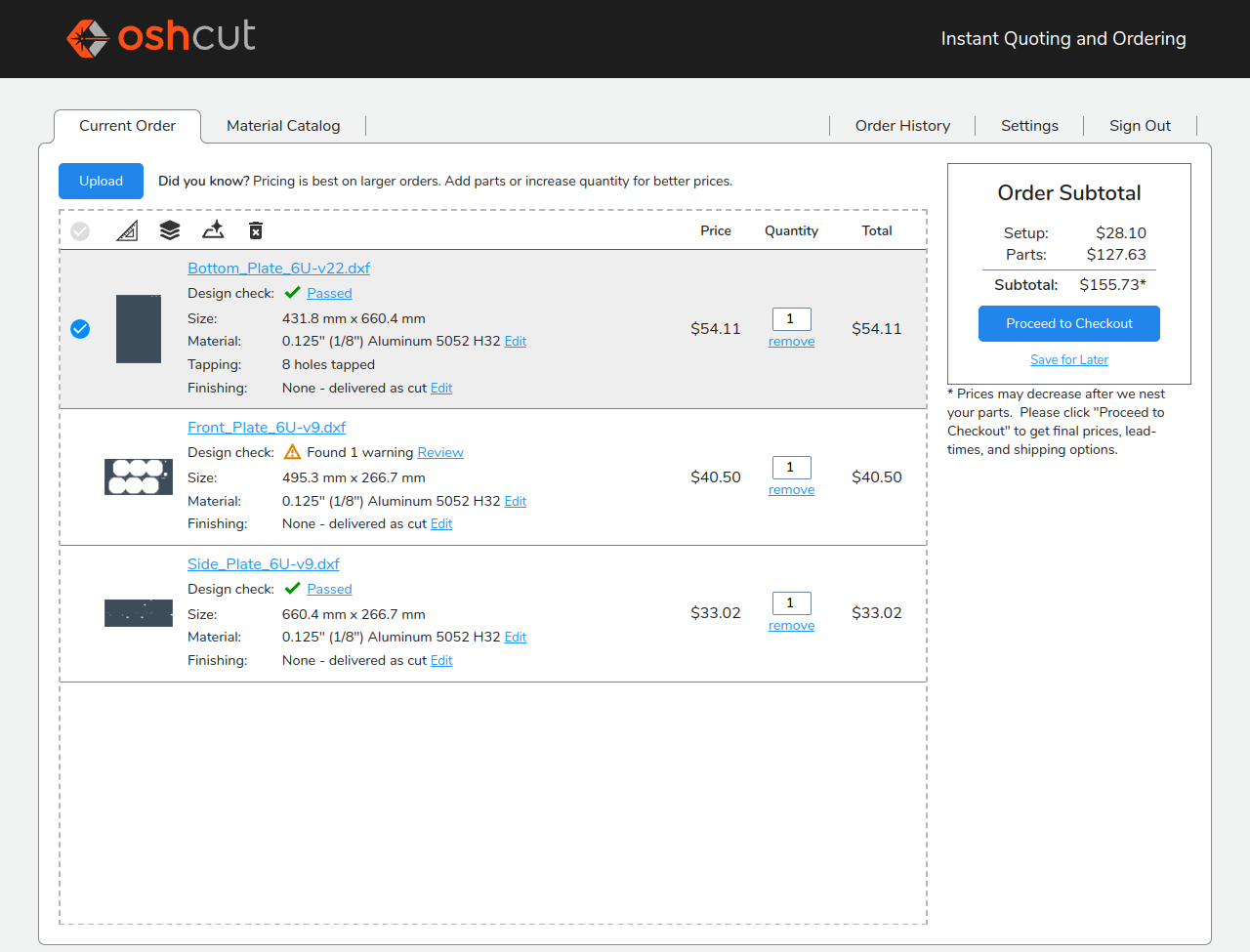Deepserver: Laser Cutting Service – https://www.robotics.net/